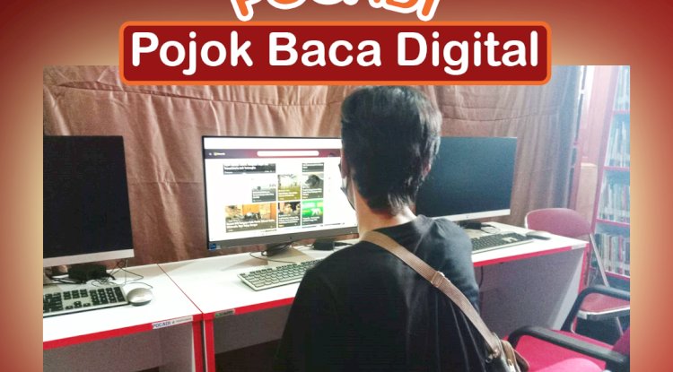 Pojok Baca Digital (POCADI) di Disdukcapil - Kabupaten Klaten