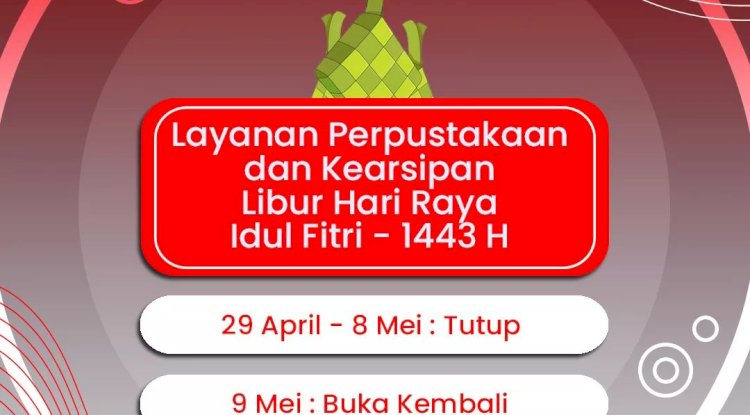 Pengumuman Libur Idul Fitri 1443 H - Kabupaten Klaten